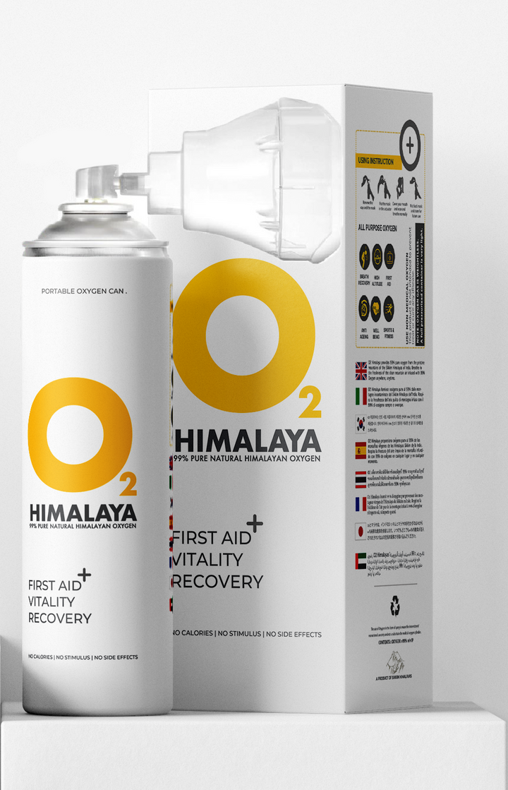 O2 Himalaya Oxygen - 12 litre, Portable Oxygen Can – O2Himalaya